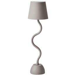 Beliani LED-TISCHLEUCHTE Beige Vouga