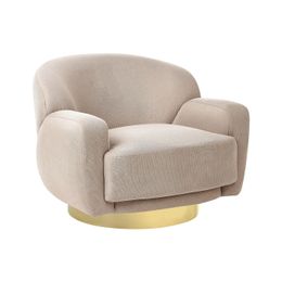 Beliani SESSEL Taupe Lejre