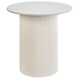 Beliani BEISTELLTISCH Beige Leona