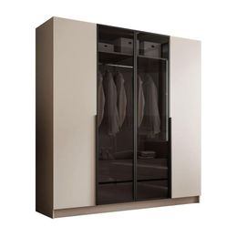 VIERT&Uuml;RIGER Schrank ATRIUM mit Glasfront