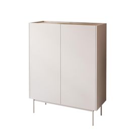 HOCHKOMMODE ESSENCE 2D KD97 Kaschmir / Eiche Linea