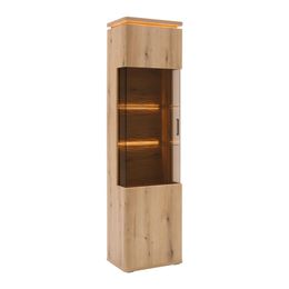 Vitrine Alameda Eichefarben
