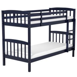 Beliani HOCHBETT Blau 90-200 cm Revin