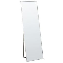 Beliani STEHSPIEGEL silber rechteckig 50/156 cm Beauvais