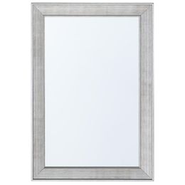 Beliani WANDSPIEGEL silber rechteckig 61/91 cm Bubry