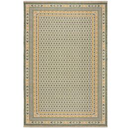 KADIMA DESIGN JUTETEPPICH CAM, im Boho-Stil, Gr&uuml;n-Gelb, 200 x 290 cm