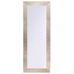 Beliani WANDSPIEGEL gold rechteckig 50/130 cm Draveil