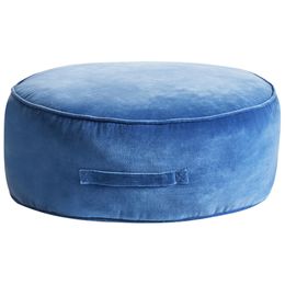 Beliani POUF Marineblau Yulle