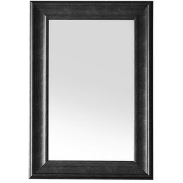 Beliani WANDSPIEGEL schwarz rechteckig 60/90 cm Lunel