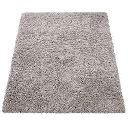 KADIMA DESIGN HOCHFLORTEPPICH, einfarbig, Florh&ouml;he 70 mm, Grau, 120 x 160 cm