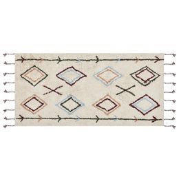 Beliani TEPPICH geflochten Corum 150/80 cm