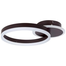 Beliani DECKENLEUCHTE Glyde 30/38/9 cm Deckenlampe