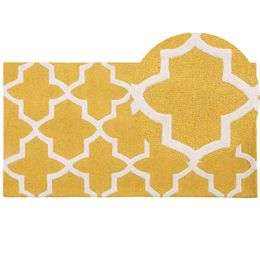 Beliani KURZFLOR-TEPPICH Silvan 150/80 cm