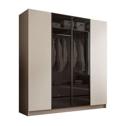 VIERT&Uuml;RIGER Schrank ATRIUM mit Glasfront