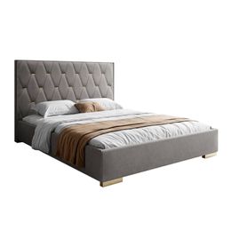 POLSTERBETT IZOLDA mit hohem Kopfteil 140x200 cm Royal Velvet 250