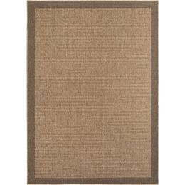 KADIMA DESIGN TEPPICH Outdoor ARLBERG in Beige, in Jute-Optik, aus Polypropylen, 280 x 370 cm