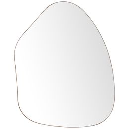 Beliani WANDSPIEGEL Metall gold asymmetrisch 70/92 cm Puteaux