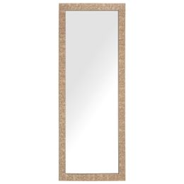 Beliani WANDSPIEGEL messing rechteckig 50/130 cm Ajaccio