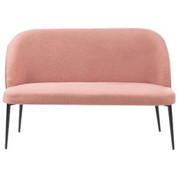 Beliani 2-SITZER-K&Uuml;CHENSOFA rosa Osby