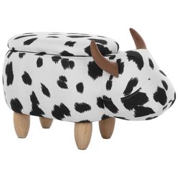 Beliani HOCKER Cow 32/60/35 cm