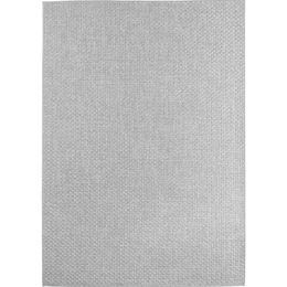 KADIMA DESIGN TEPPICH Outdoor LERMOOS in Grau, einfarbig, 120 x 170 cm