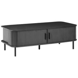 Beliani COUCHTISCH Schwarz Bradley