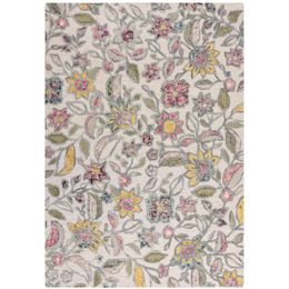 KADIMA DESIGN WOLLTEPPICH SOAR, floral, Bunt, 120 x 170 cm
