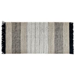 Beliani TEPPICH geflochten Yazlik 150/80 cm