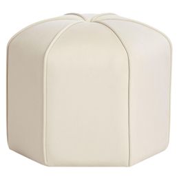 Beliani POUF Hellbeige Wishek
