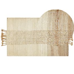 Beliani TEPPICH geflochten Hamzalar 150/80 cm