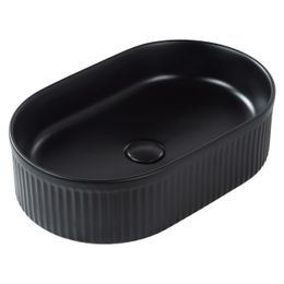 Beliani AUFSATZWASCHBECKEN 49/31 cm Geldo