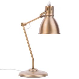 Beliani SCHREIBTISCHLAMPE Monsan 12/15/44 cm