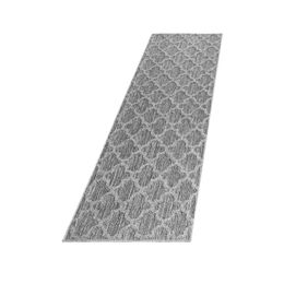 KADIMA DESIGN TEPPICH Outdoor IMST in Grau, im Skandi-Stil, 80 x 250 cm