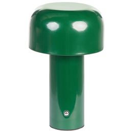 Beliani LED-TISCHLEUCHTE Gr&uuml;n Besos