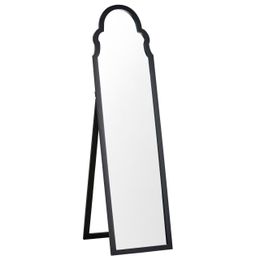 Beliani STEHSPIEGEL schwarz 40/150 cm Chatillon