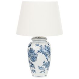 Beliani TISCHLAMPE Wei&szlig; Beluso