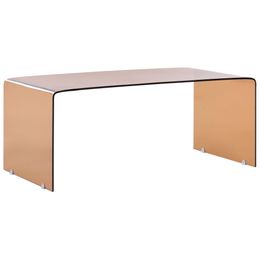 Beliani COUCHTISCH Braun Kendall