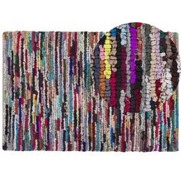 Beliani TEPPICH geflochten Bafra 230/160 cm