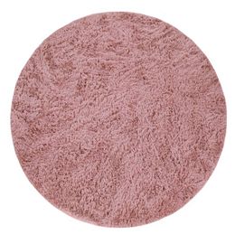 KADIMA DESIGN HOCHFLORTEPPICH, einfarbig, aus Polyester, Fuchsia, &Oslash; 200 cm