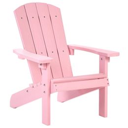 Beliani KINDERSESSEL Rosa Adirondack