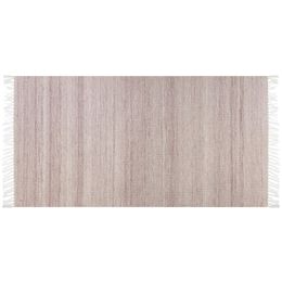 Beliani TEPPICH geflochten Malhia 150/80 cm