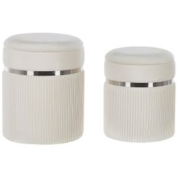 Beliani POUF Camdenton 36-31/36-31/44-38 cm