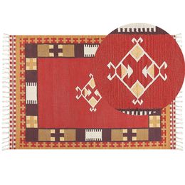 Beliani KELIM-TEPPICH Parakar 230/160 cm