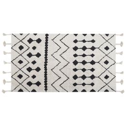 Beliani KURZFLOR-TEPPICH Khemisset 150/80 cm