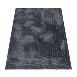 KADIMA DESIGN HOCHFLORTEPPICH, mit Struktur, Florh&ouml;he 23 mm, Anthrazit, 120 x 160 cm