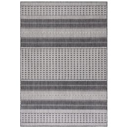 KADIMA DESIGN TEPPICH Outdoor SARNTAL in Beige, im Vintage-Stil, aus Polypropylen, 120 x 170 cm