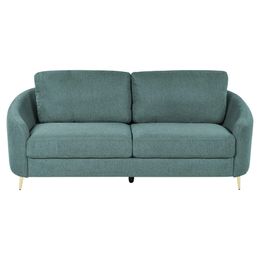 Beliani 3-SITZER-SOFA Polsterbezug Mintgr&uuml;n Trosa