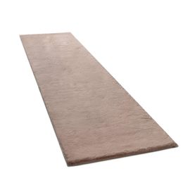 KADIMA DESIGN HOCHFLORTEPPICH, einfarbig, Beige, 80 x 300 cm