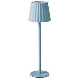 Beliani TISCHLEUCHTE Blau Pombeiro