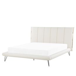 Beliani BETT 160/200cm Creme Betin